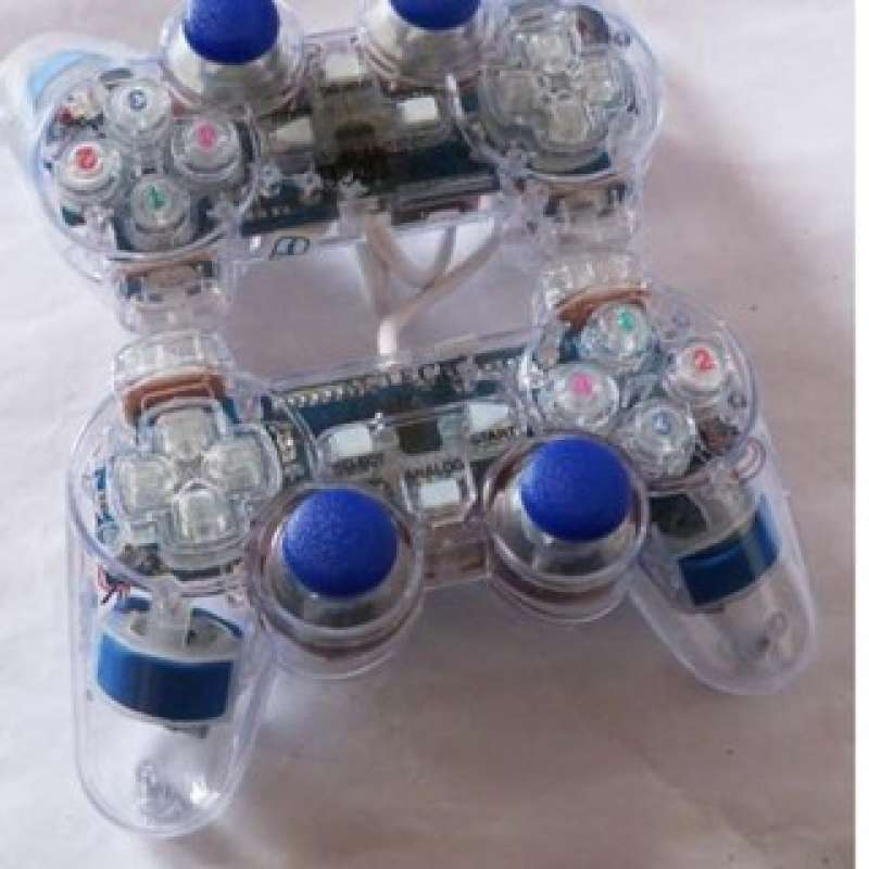 Promo Joystick / Stick / Stik Gamepad Pc Laptop Double Transparan ...
