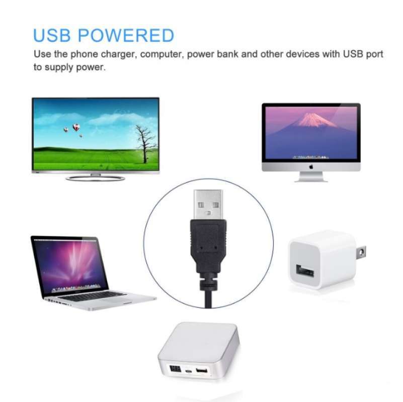 Promo USB Mood Light 5V Led Strip 5050 RGB dengan Remote Control 24 key ...