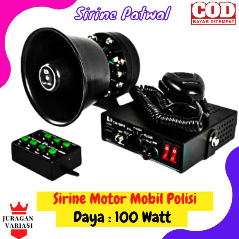 Jual Toa Sirine Patwal Mobil Motor Polisi Modul Whelen Cjb100a 100 Watt ...