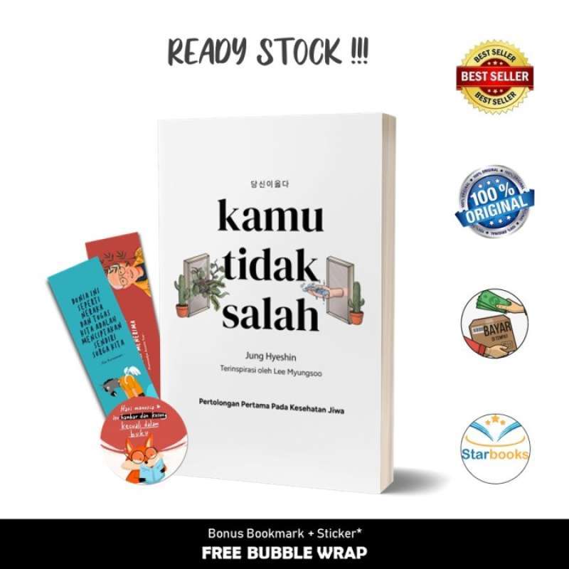 Promo Buku Kamu Tidak Salah By Jung Hyeshin - Penerbit Haru +Bonus - Multicolor Diskon 33% di ...