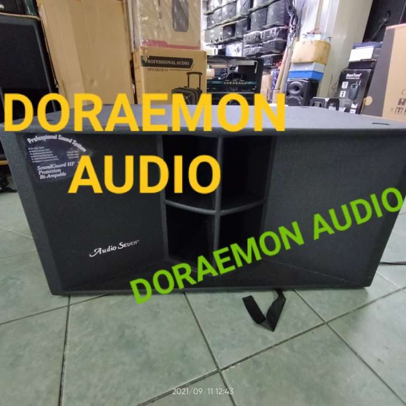 Jual Speaker Subwoofer Pasif Audio Seven As 215 Turbo Harga Per 1Box di ...