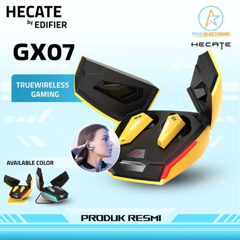 Promo Edifier Hecate Gx07 Wireless Earbuds Gaming For Pro Player Gamers ...