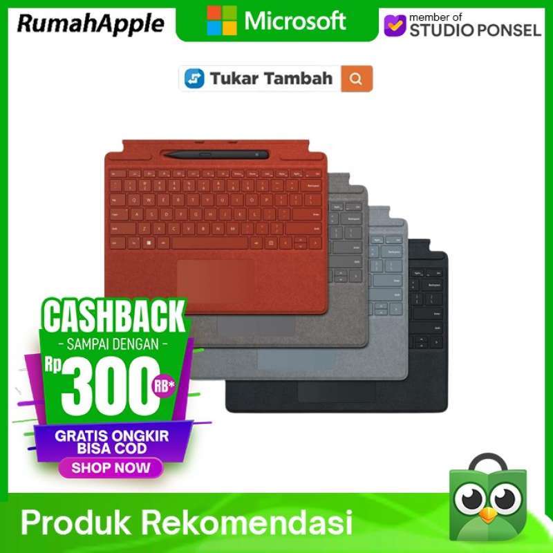 Promo Surface Pro 8 X Signature Keyboard with Slim Pen 2 Gen 2 Diskon 23% di Seller Cora Store ...