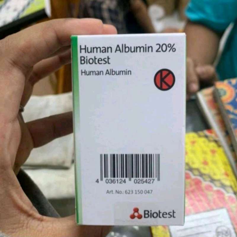 Jual Biotest20 % 50 Ml Albumin Human Per Box Original Di Seller Apotek ...