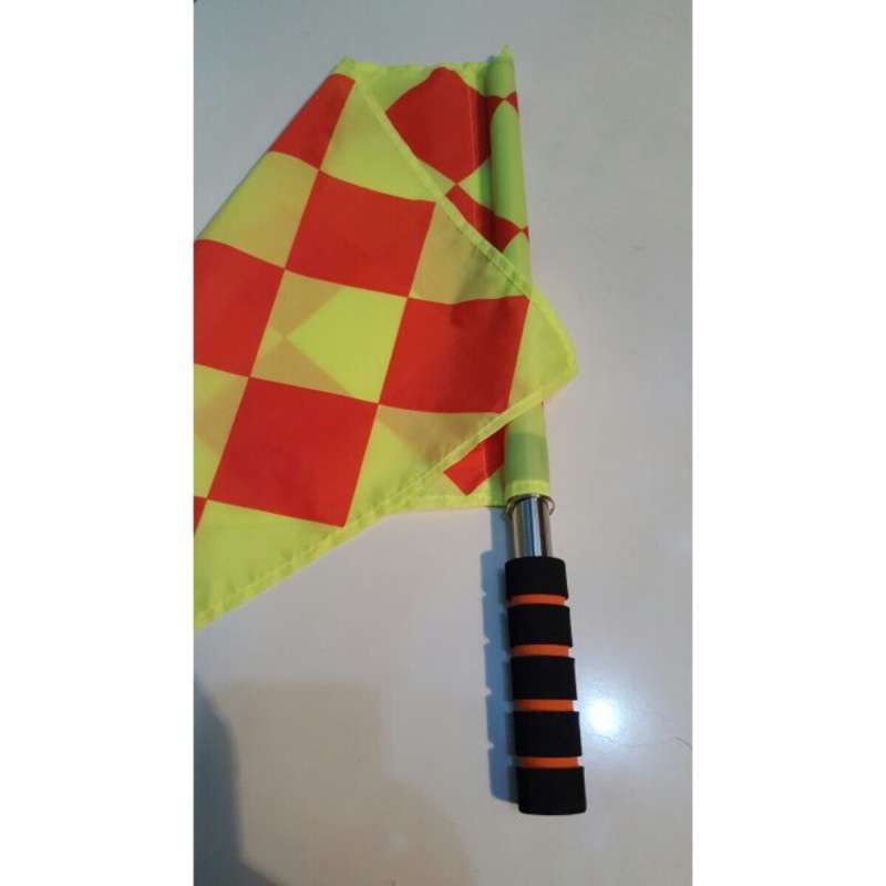 Jual 2pcs/set Cima Bendera Hakim Garis Wasit Sepak Bola Dan Futsal ...