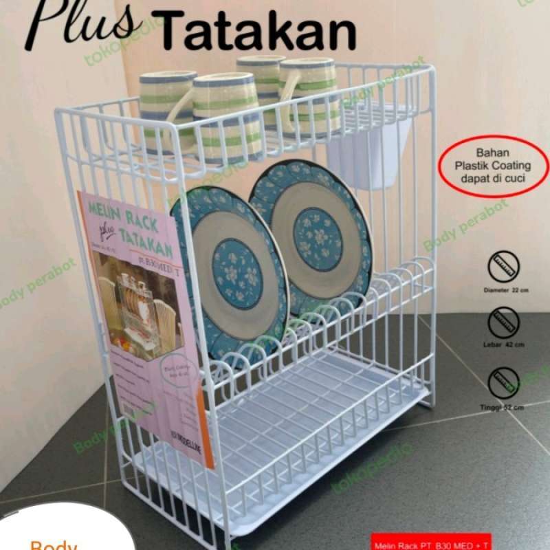 Jual Rak Piring Besi Susun 3+tatakan Modeline Di Seller Chaca ...