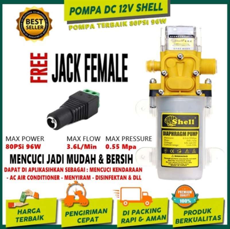 Promo Pompa Air Dc 12 Volt Shell Penguat Tekanan Air Hh Pressure Diskon ...