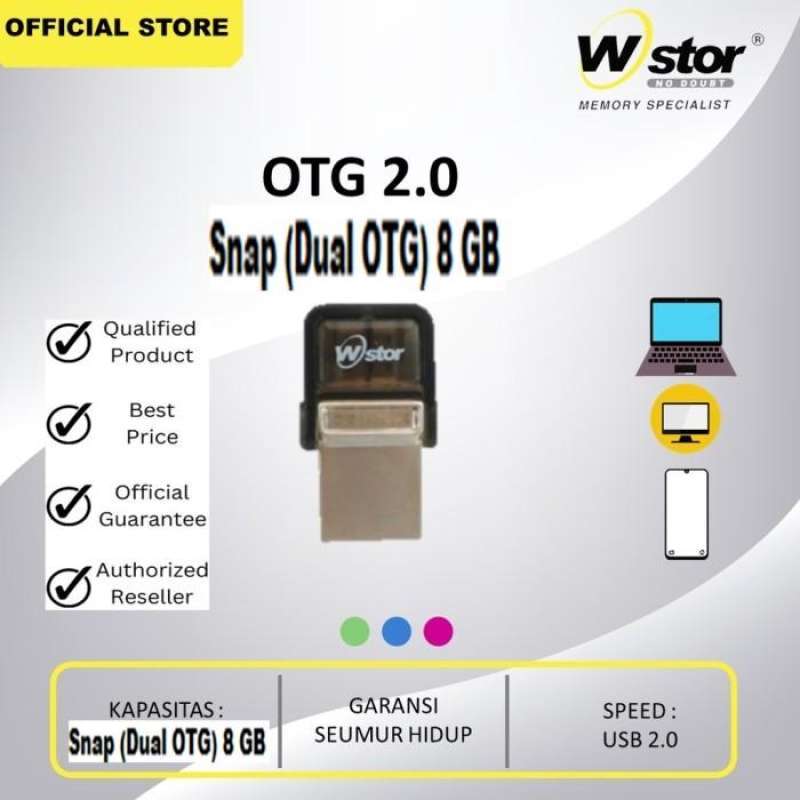 Promo Flashdisk Otg 32gb Wstor Packing Bergaransi Diskon 20% Di Seller ...