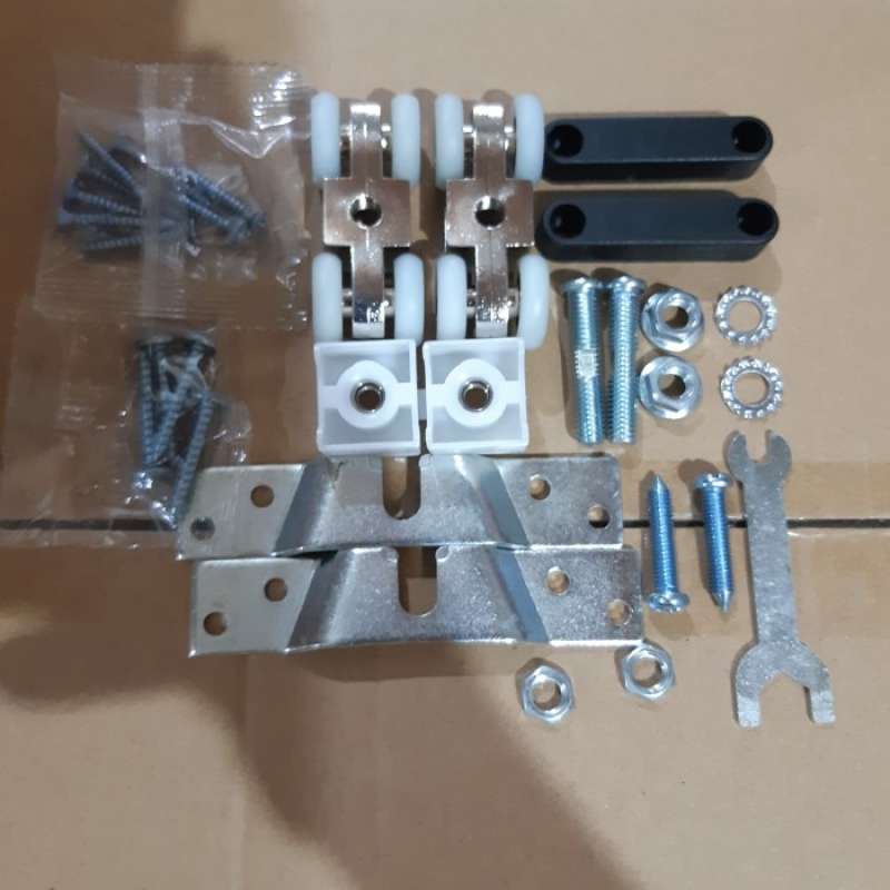 Jual Roda rel pintu geser/ Roda rel sliding/ Roda sliding door di ...