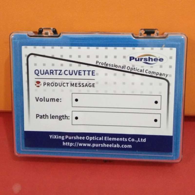 Jual Quartz Cuvette Light Quartz 10 Mm. Kuvet Kuarsa. Until Uv Vis Di ...