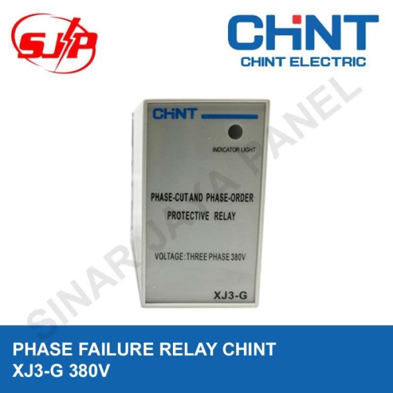 Promo Phase Failure Relay & Phase Sequence Protective Relay Chint Xj3-g Diskon 23% Di Seller ...