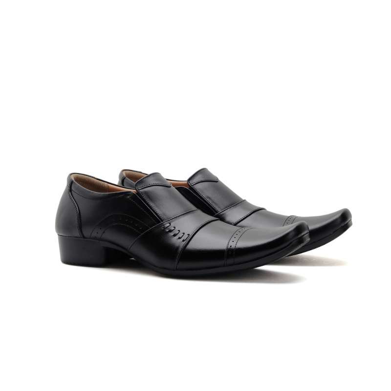 Promo Sepatu Pantofel Pria Kulit Asli Guzze Formal Kerja Kantor Kasual ...