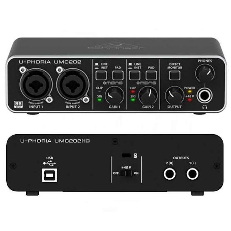 Promo Soundcard Behringer Umc202Hd | Umc 202 Hd |Umc 202Hd Diskon 23% ...