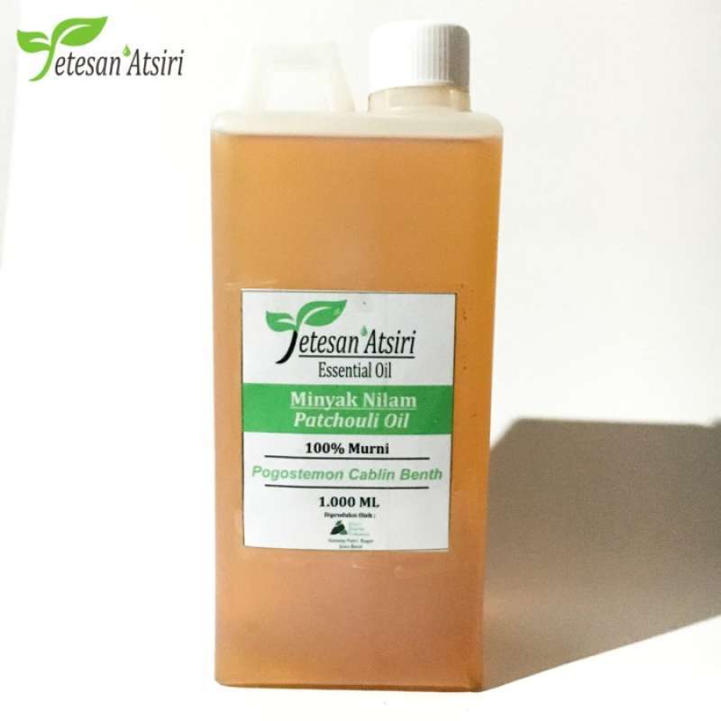 Jual 1 Liter Minyak Atsiri Nilam Minyak Nilam Murni Patchouli Oil 100% ...