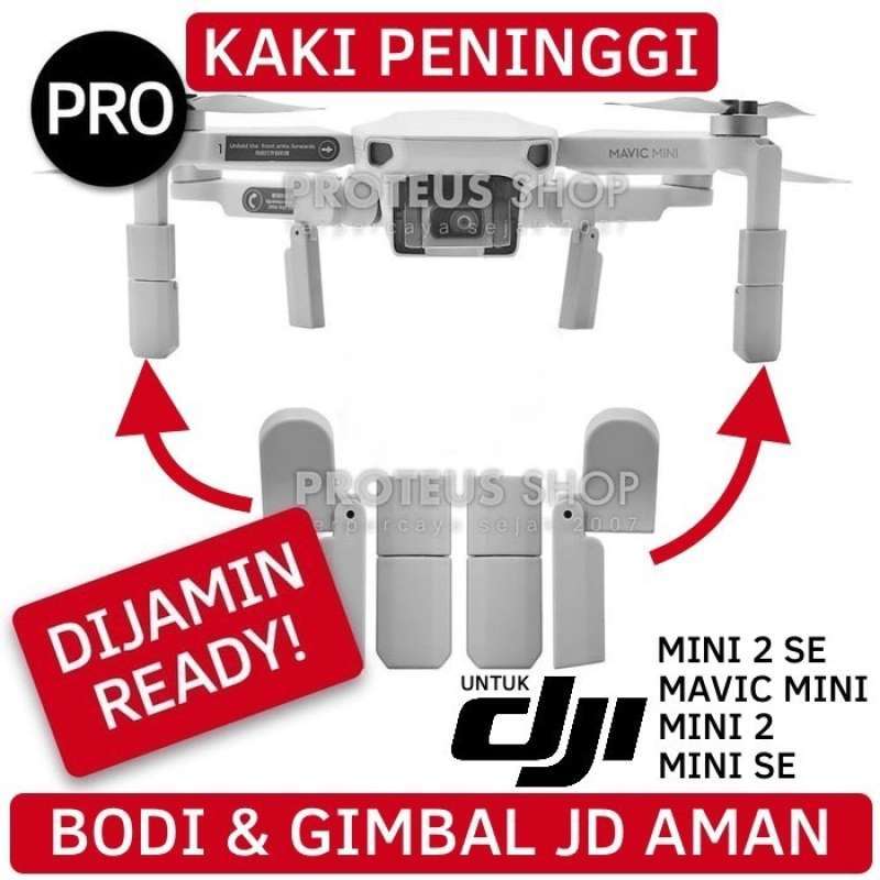 Jual dji mavic mini landing gear kaki tambahan extension extra drone ...