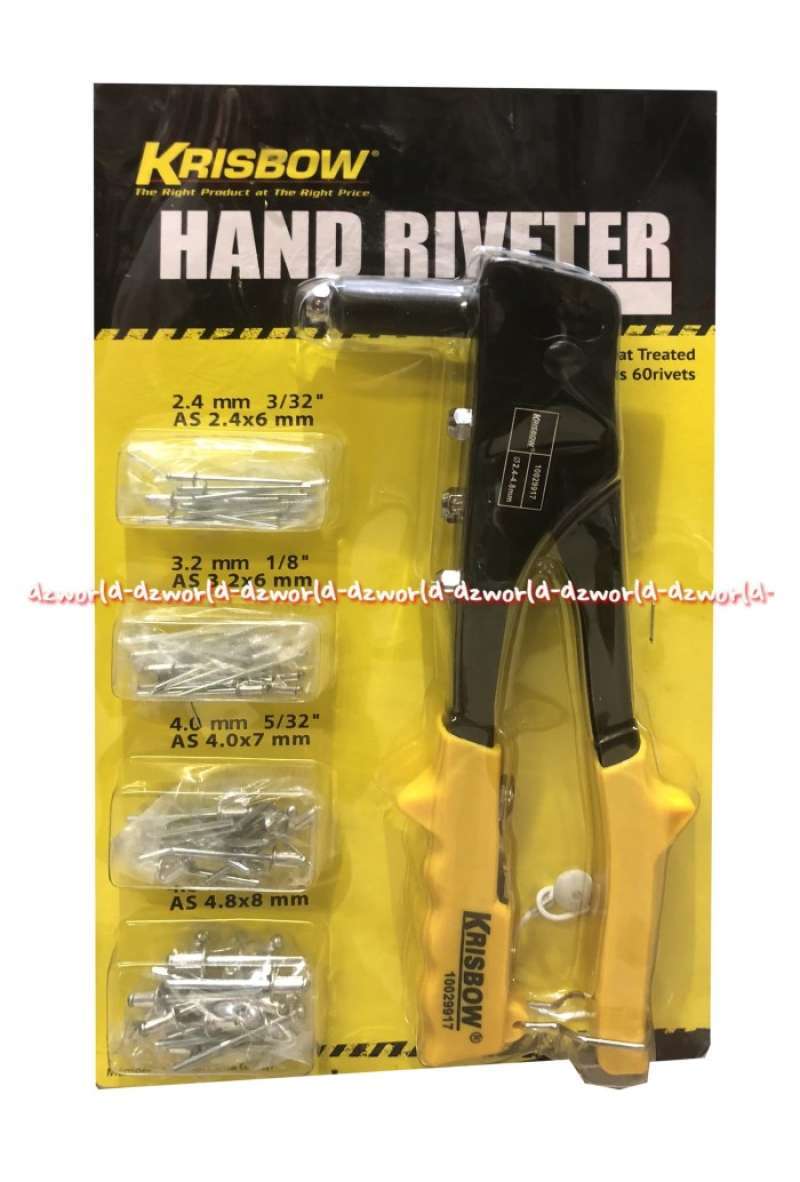 Jual Krisbow Hand Riveter Alat Tang Rivet Alat Memasang Paku Keling di ...