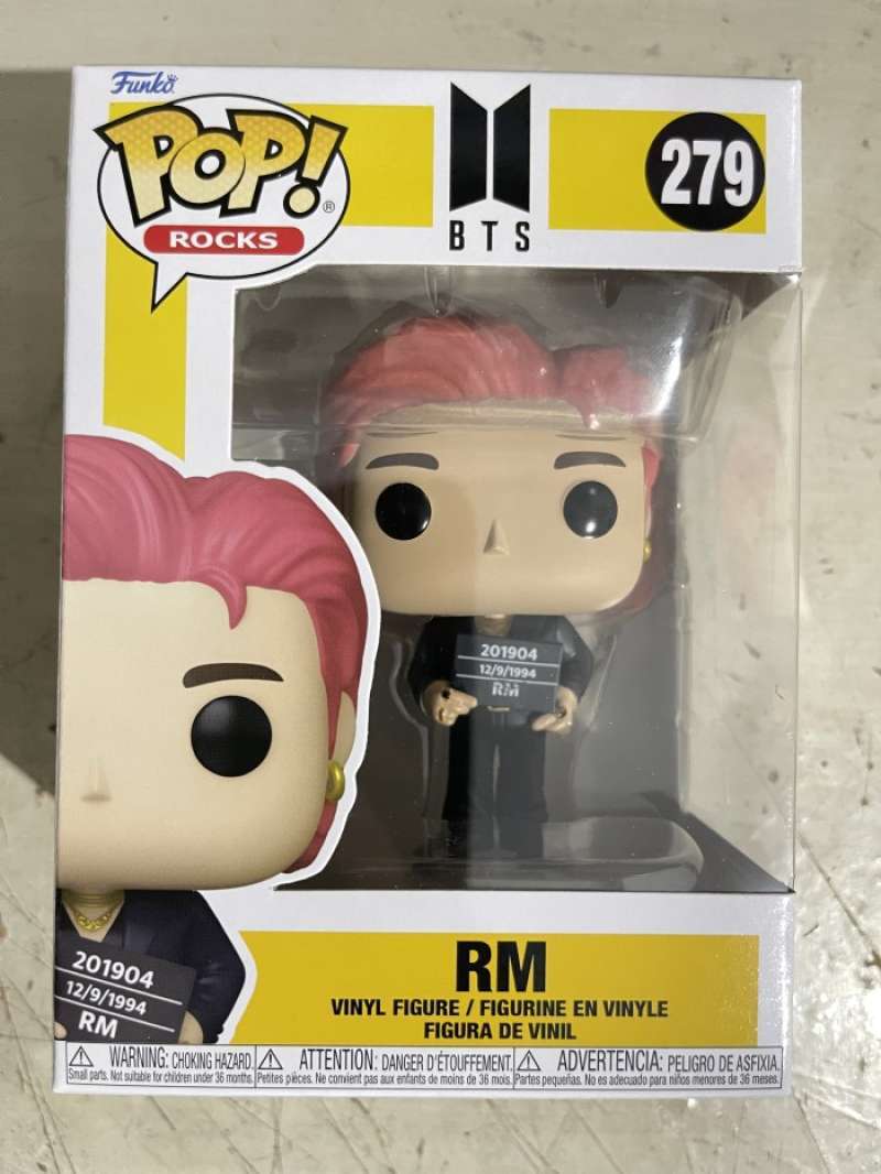 Promo Funko POP! Rocks: BTS / Bangtan Boys - Kim Nam Joon Namjoon RM ...
