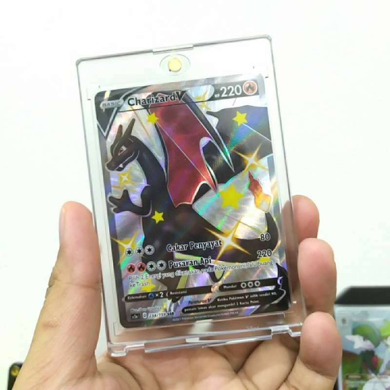 Jual Charizard V Ssr Shiny Berkilau Sc3a1 Kondisi Mint Pokemon ...