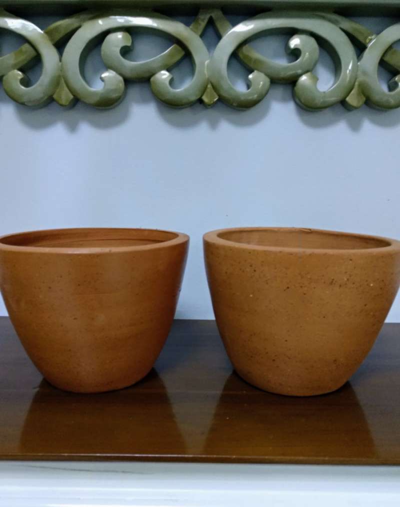 Jual Pot Terracota Diameter 20 Cm / Pot Tanaman / Pot Tanah Liat Di ...