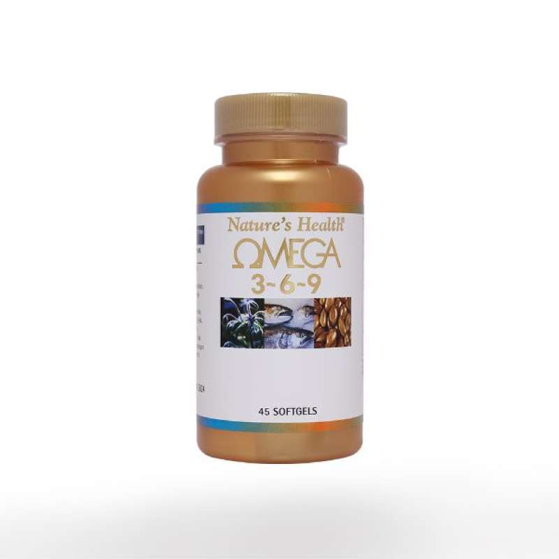 Jual NATURES HEALTH OMEGA 3-6-9 45 KAPSUL / SUPLEMEN KESEHATAN di ...