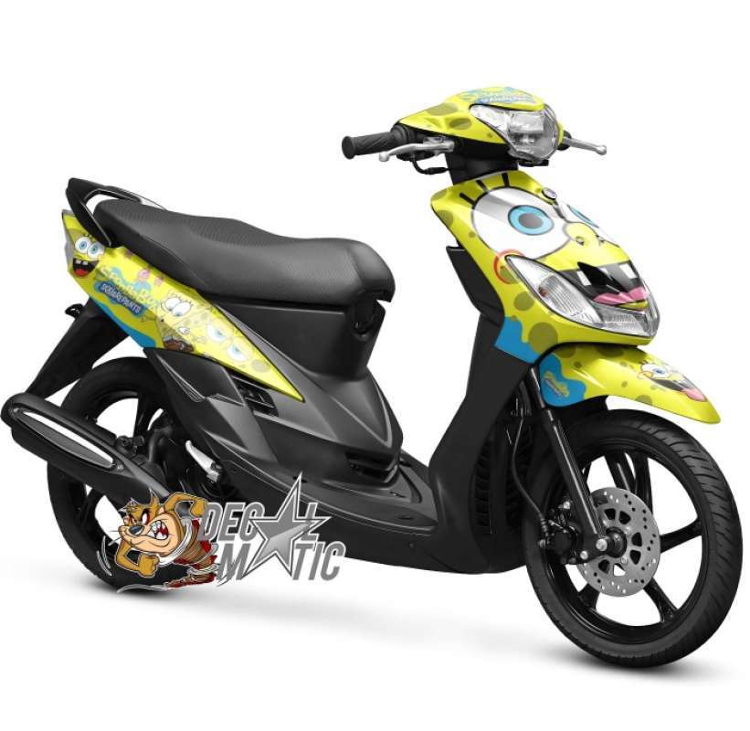 Jual Stiker Full Body Decal Yamaha Mio Smile Sporty - Spongebob Di ...