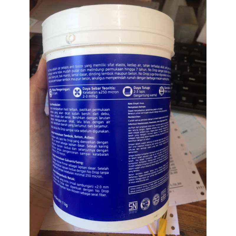 Jual No Drop Water Proofing Warna 1 Kg Avian Brand - Apricot 018 Di ...