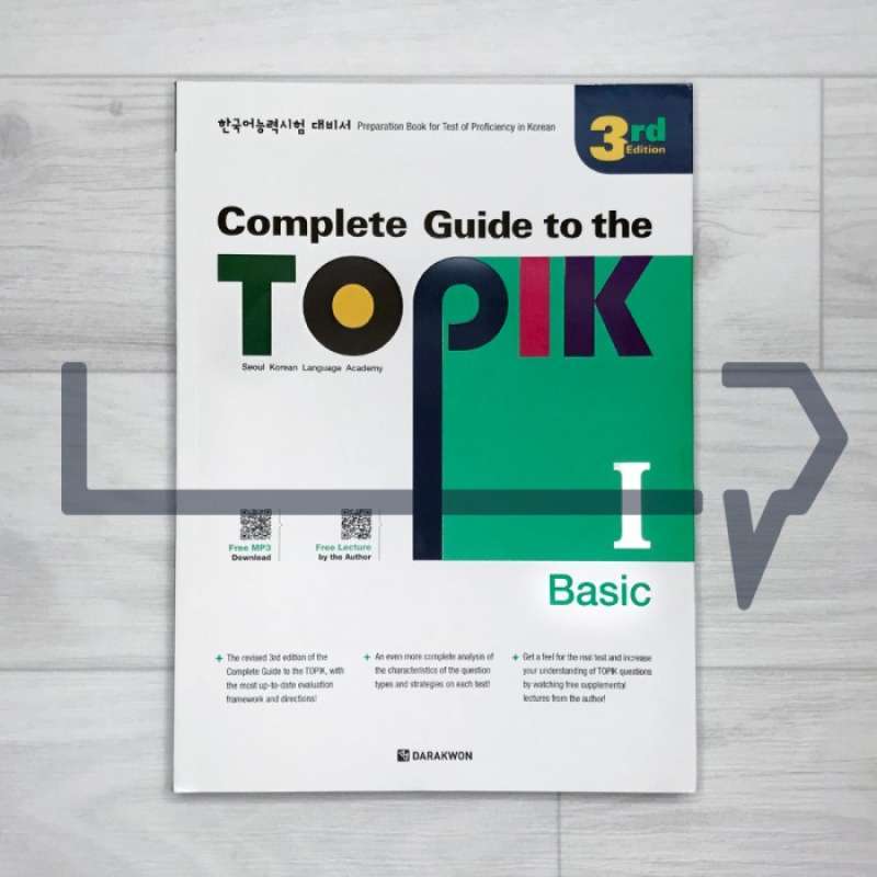 Promo Complete Guide to the TOPIK 1 Basic 3rd Edition Diskon 23% di Seller Roxie Store - Cipete ...