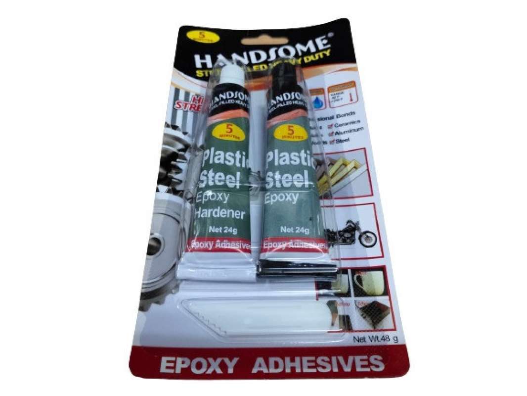 Jual Lem Besi Super Kuat 5 Menit / Lem tahan panas tekanan tinggi / Lem ...