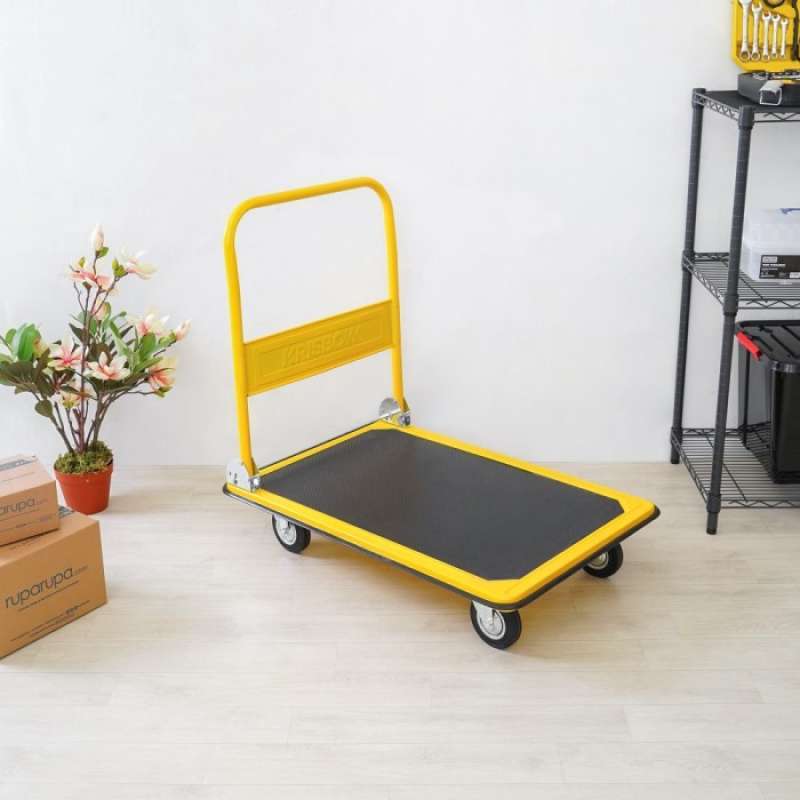 Promo Trolley Foldable Platform Hand Truck 300kg Small Krisbow 0500048 ...
