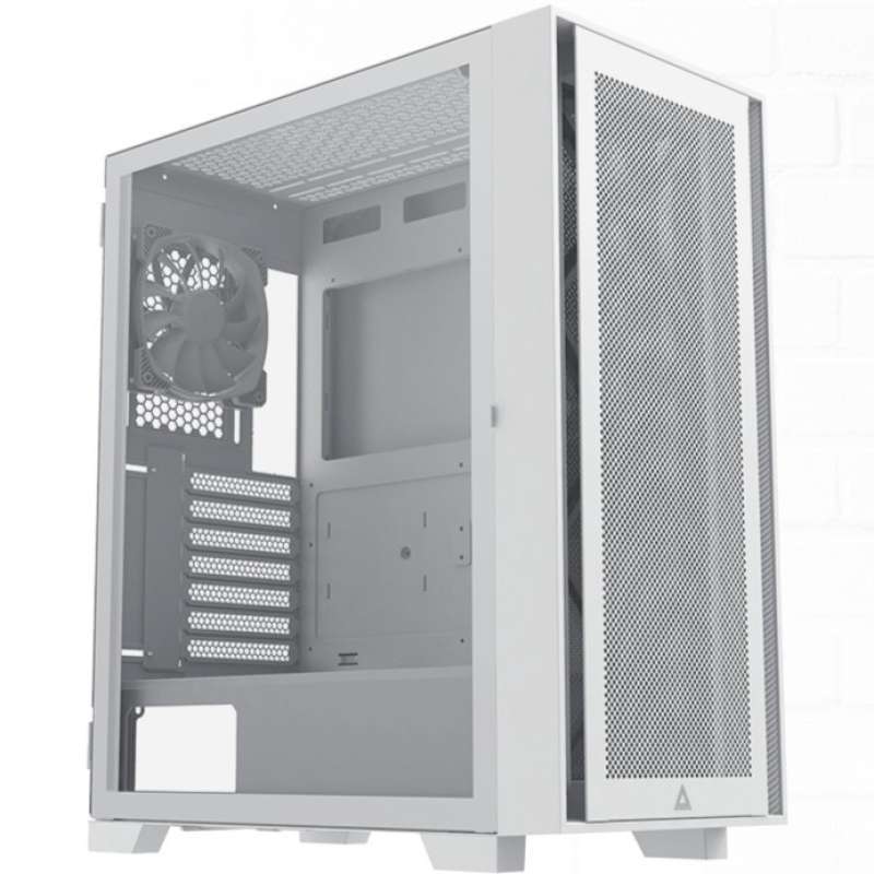 Promo Montech Air 1000 Lite White Atx Tempered Glass Pc Case Casing ...