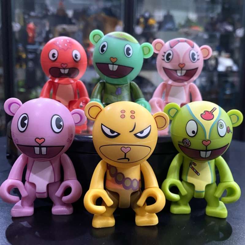 Promo Trexi Happy Tree Friends Flaky Flippy Giggles Buddhist monkey ...