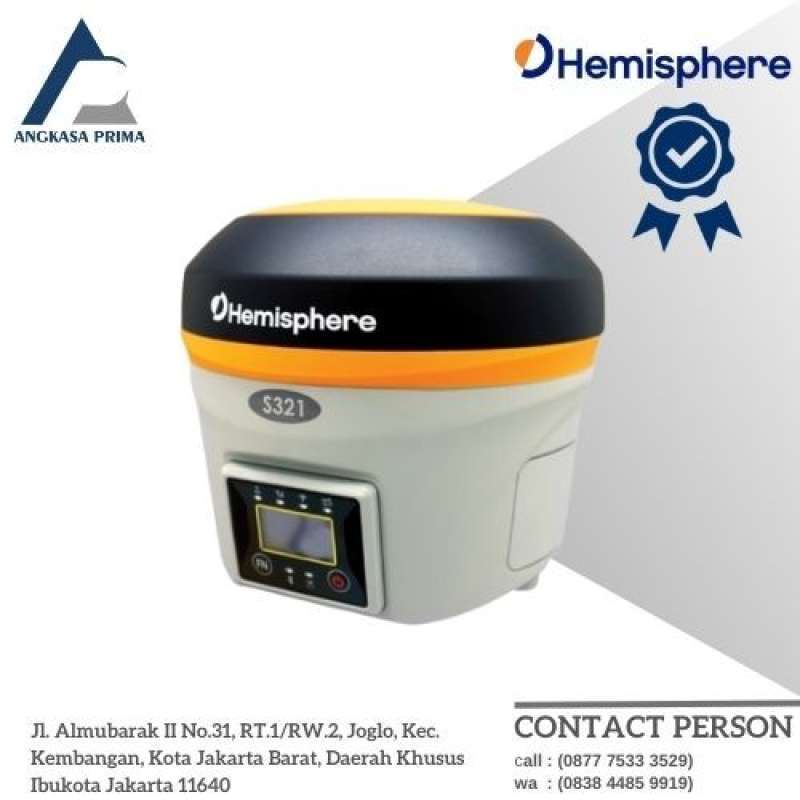 Promo Gps Geodetik Hemisphere S321+ RTK Gnss Diskon 23% di Seller Wadaan - Cipinang Muara, Kota ...