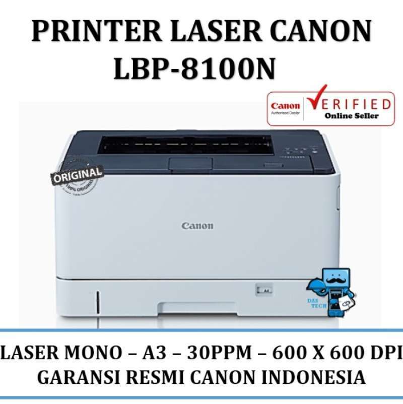 Promo Printer Canon A3 Laser Mono - Lbp8100n - Original - Resmi Diskon ...