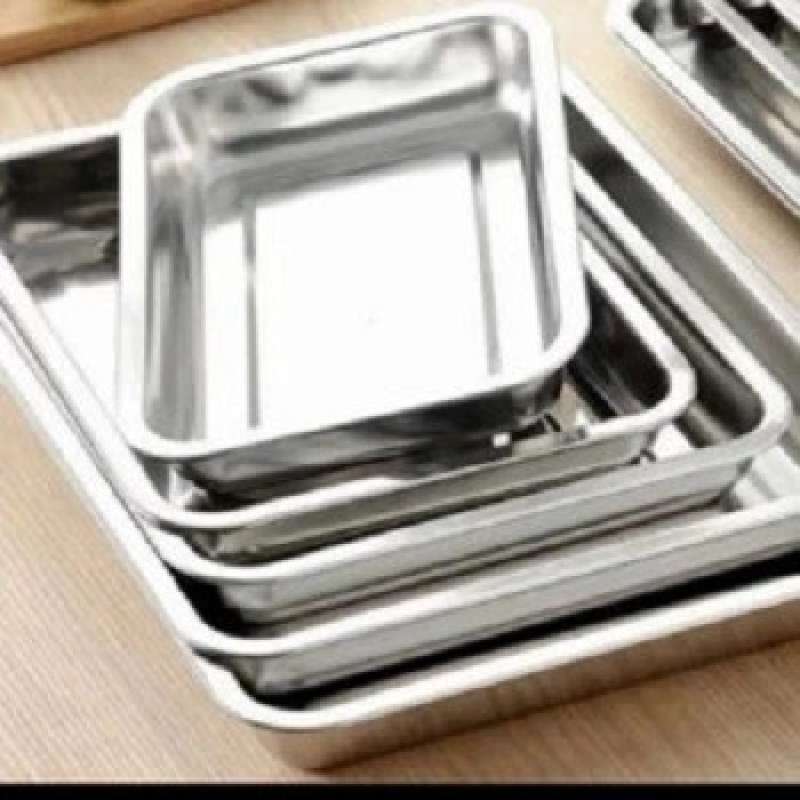Jual Nampan Segi Stainless Steel Shinko Baki Tempat Penyimpanan ...