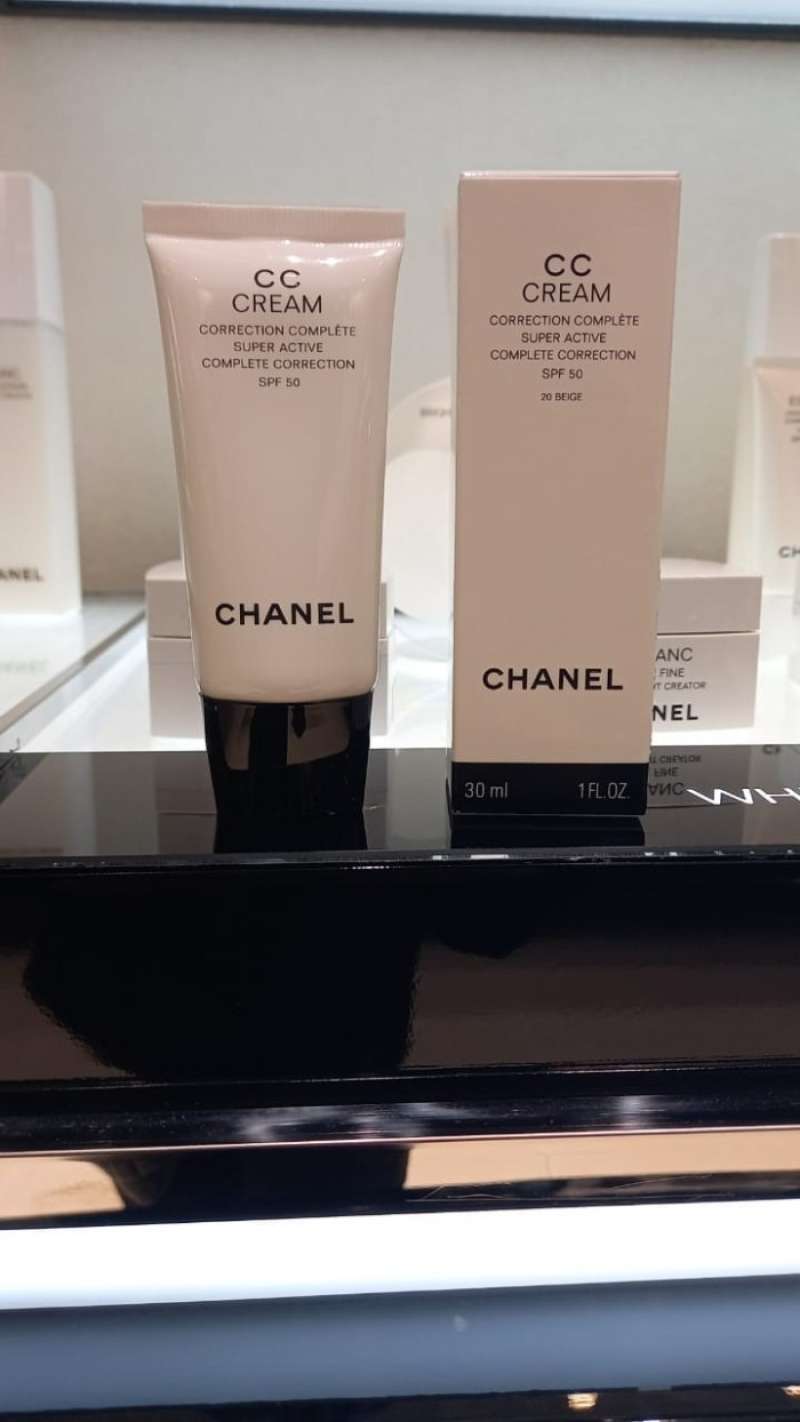 Promo Chanel Cc Cream Correction Complete Super Active Spf 50 30Ml ...