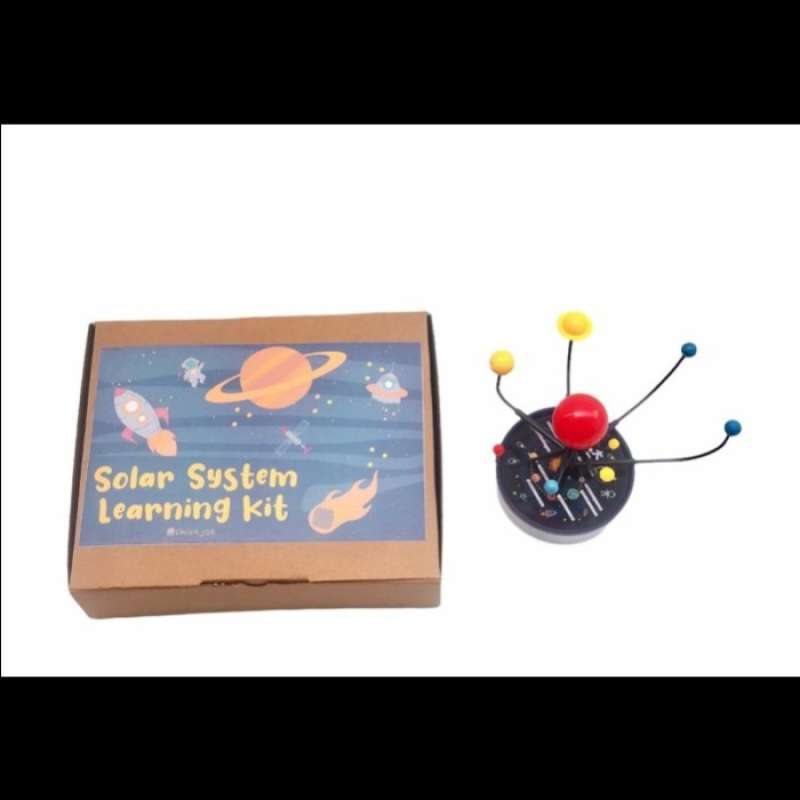 Promo Activity Box Learning Kit Montessori Solar System Dengan Model ...