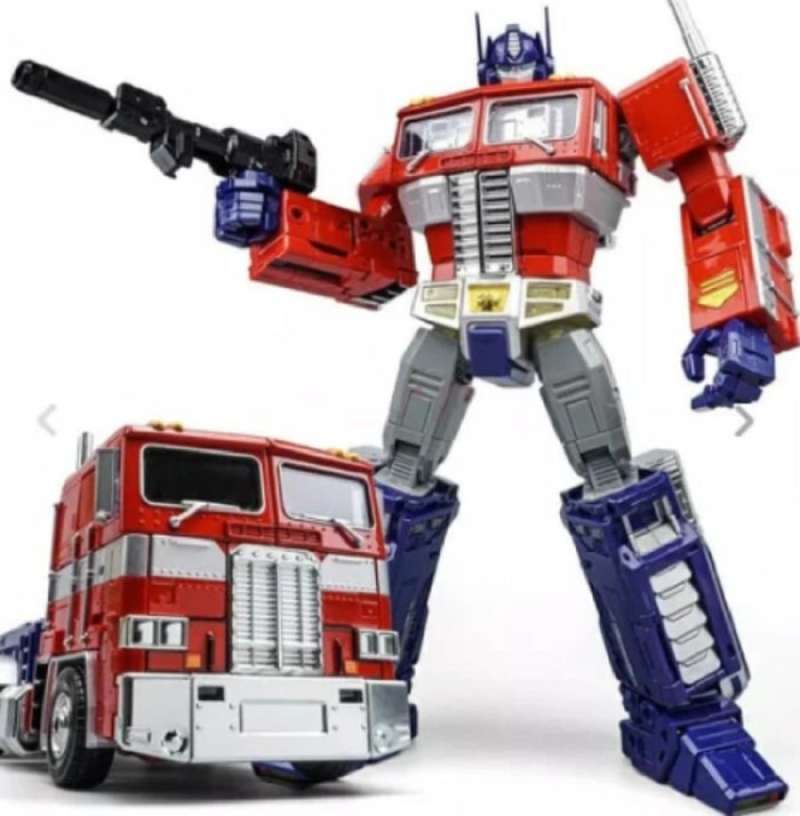 Jual Mainan Anak Laki-Laki Robot Transformers Optimus Prime Berubah ...