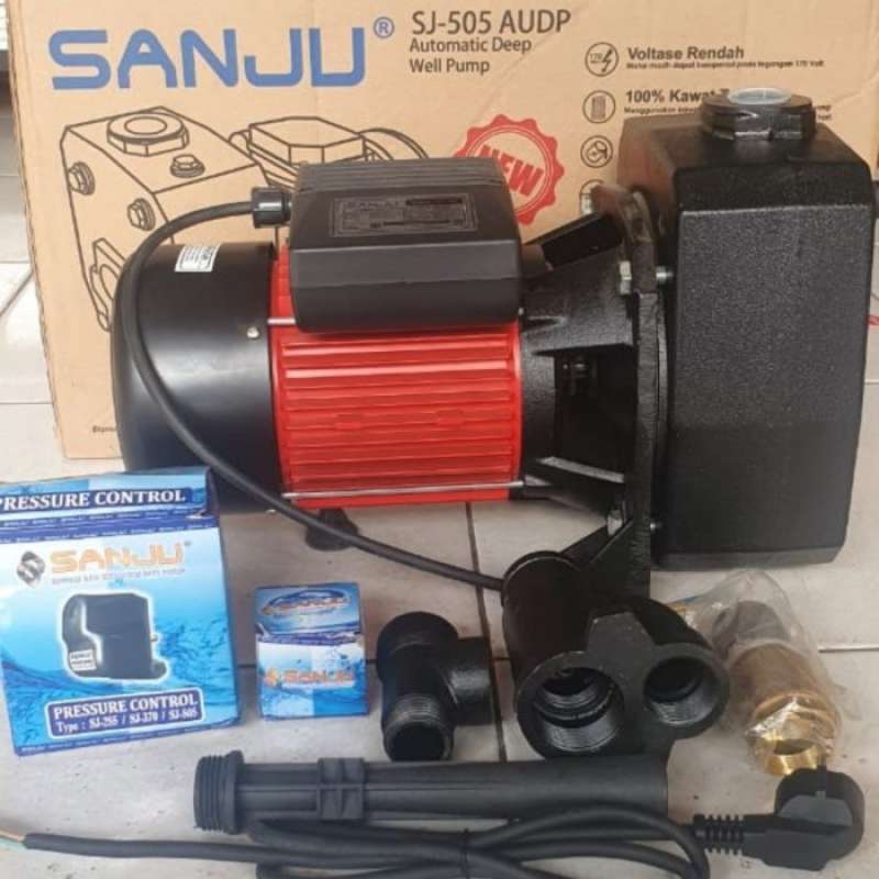 Promo POMPA AIR JET PUMP SANJU SJ-505 BW OTOMATIS NON TABUNG SJ 505 ...