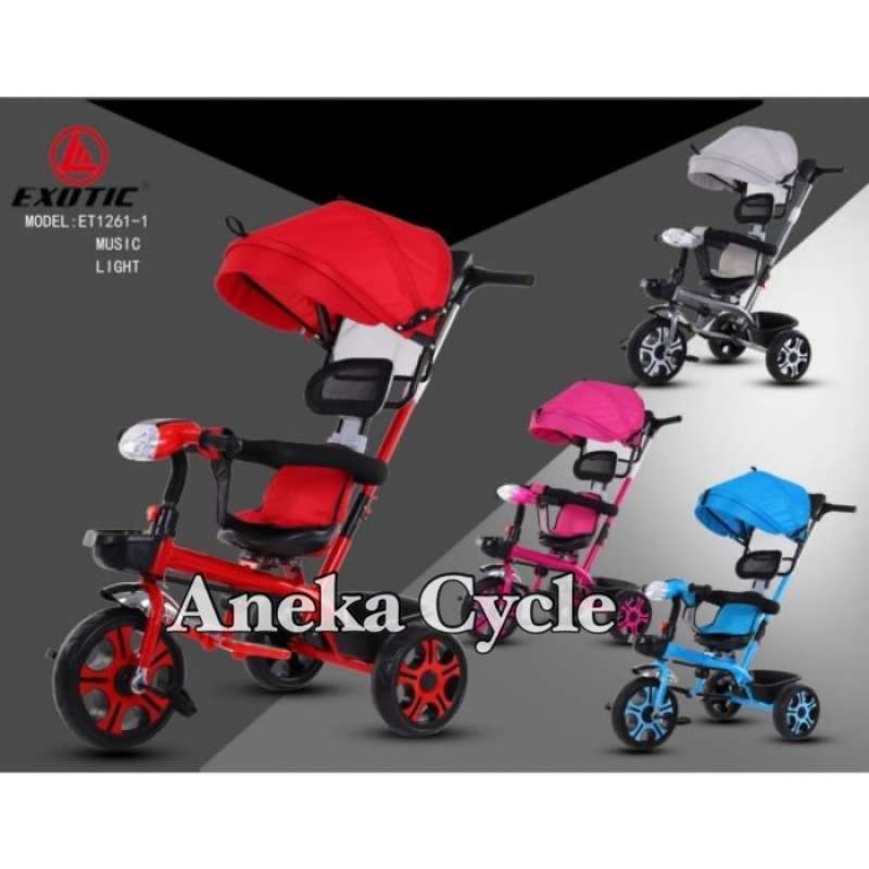 Promo Sepeda Anak Tricycle Roda Tiga Exotic Sepeda Stroller Jagaan ...