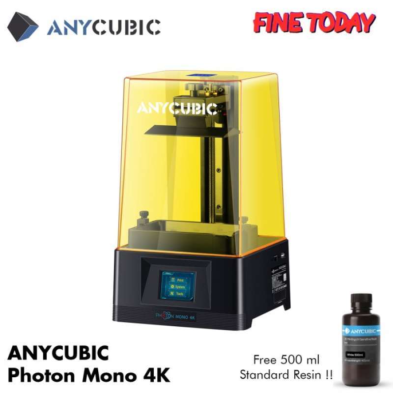 Promo Mesin 3D Printer Anycubic Photon Mono 4K LCD Ultra High Detail ...