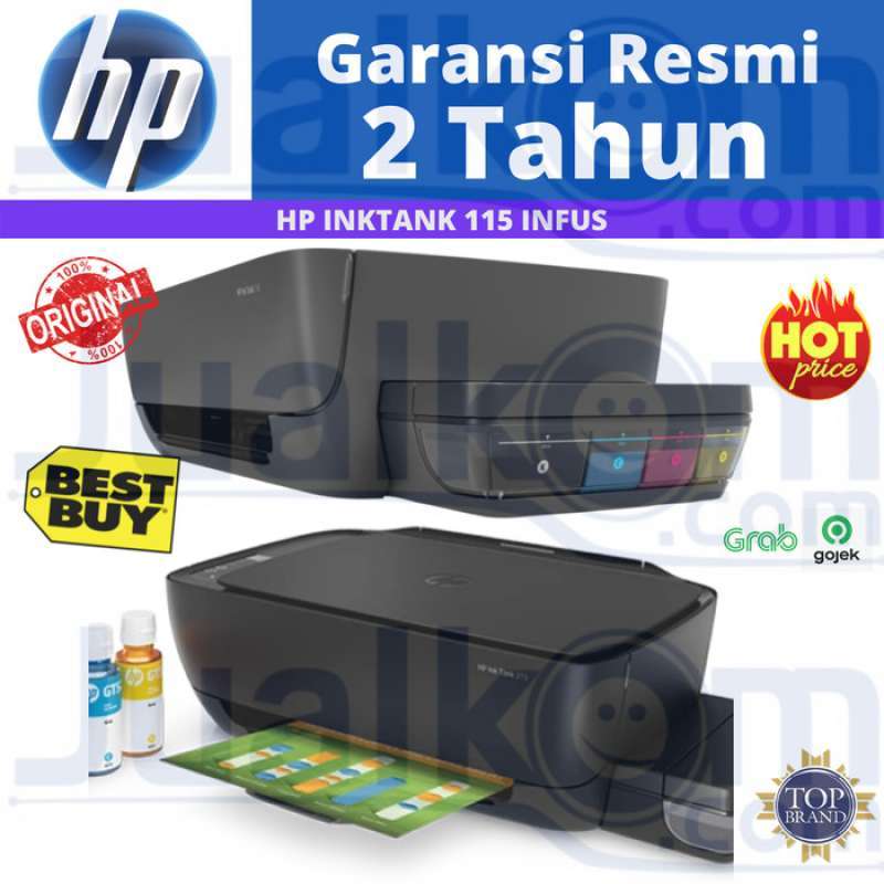 Promo Printer Ink Tank HP 115 Infus A4 InkTank 2LB19A Print Only Resmi Diskon 33% di Seller Jaya ...