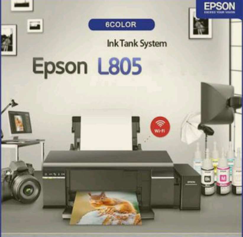 Promo epson L805 wifi 6 warna Diskon 33% di Seller Jaya Abadi Elektrik - Pinangsia, Kota Jakarta ...