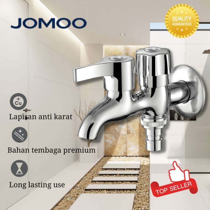 Promo JOMOO Keran air dua arah untuk mesin cuci Hemat air Kran air 2 cabang Diskon 23% di Seller ...