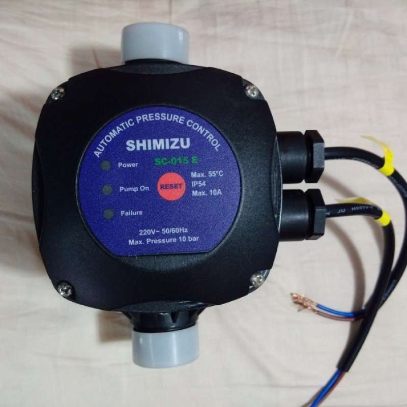 Promo Shimizu Automatic Pressure Control Otomatis Pompa Shimizu SC-015E Diskon 23% di Seller ...