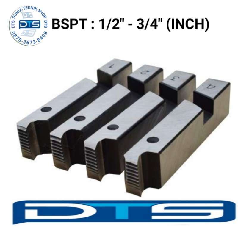 Promo Mata Snai Set Drat Pipa BSPT Size 1/2 - 3/4 Inch Dies Pipe Thread ...