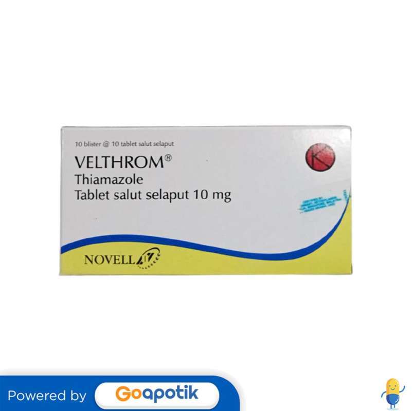 Jual VELTHROM 10 MG BOX 100 TABLET di Seller Apotek Sehat Abadi - Gebangsari, Kota Semarang | Blibli