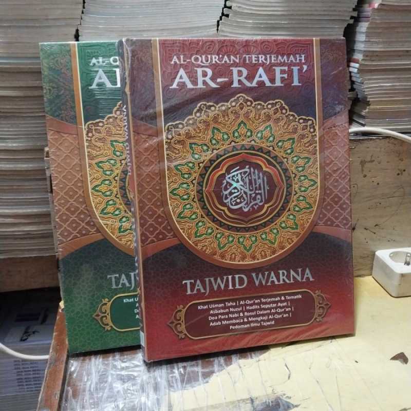 Promo Arrafi Alquran Dan Terjemah Tajwid Per Ayat Ukuran A4 Diskon 23% ...