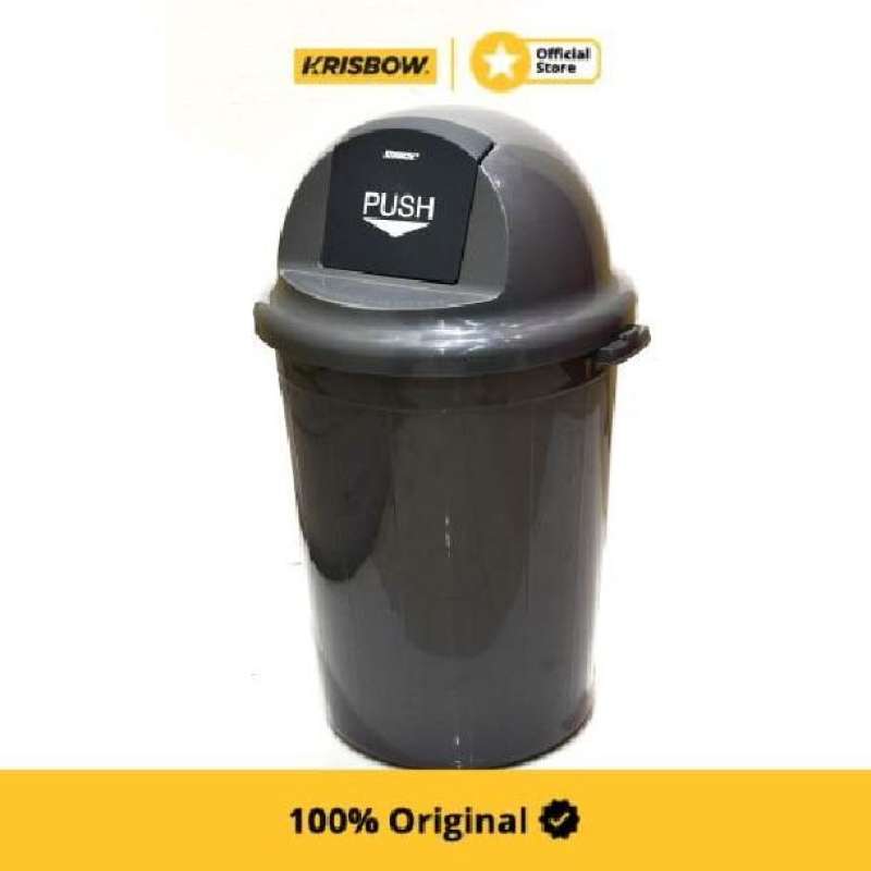 Jual Krisbow Dust Bin Tempat Sampah Plastik 80 Ltr Push Cover di Seller Krisbow Indonesia ...