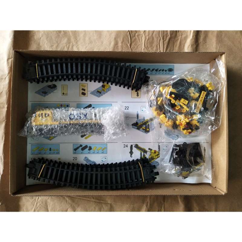 Jual Kereta Fenfa Building Railcar Block Crane 210 Pcs Di Seller Marleighh Shop - Wanasari, Kab ...