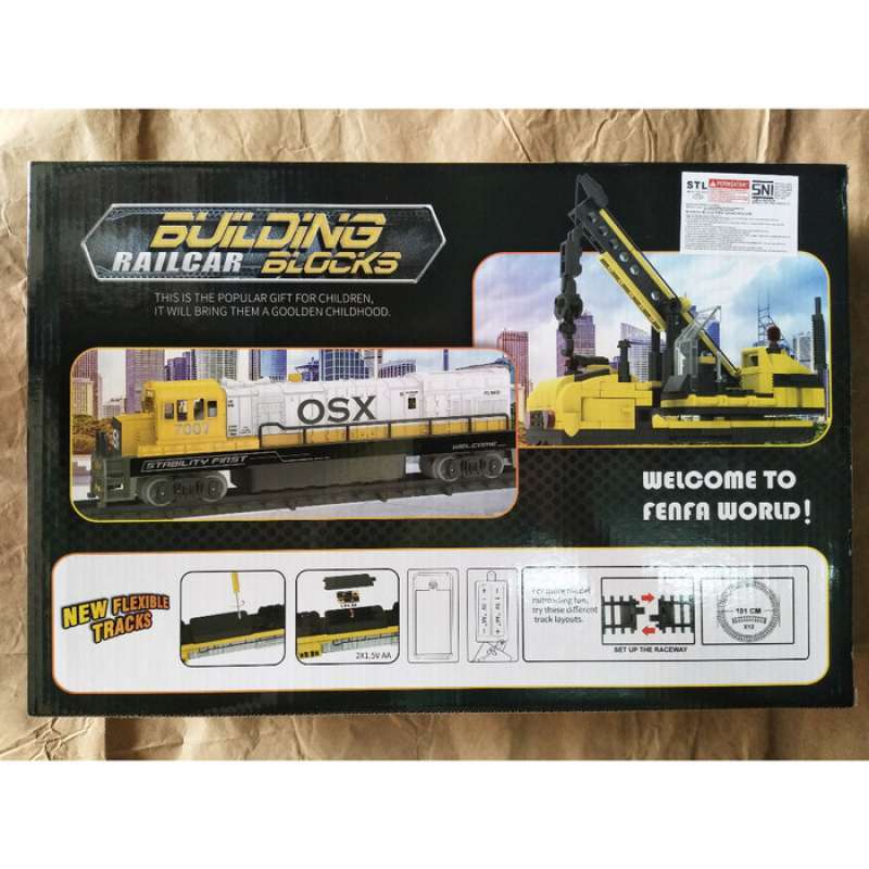 Jual Kereta Fenfa Building Railcar Block Crane 210 Pcs Di Seller ...